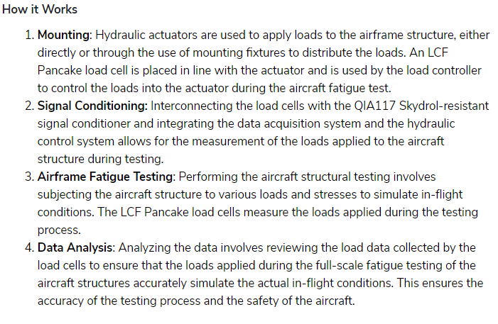Aircraft Structural Testing